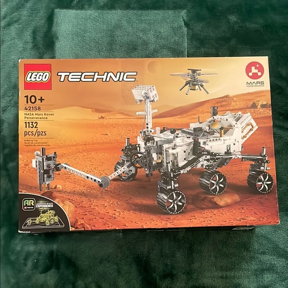 Lego | Toys | Lego Technic Nasa Mars Rover Perseverance White And Black ...